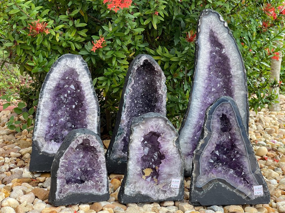 X-Large Amethyst Cathedral, Amethyst Geode,Raw Amethyst Cluster, Pick a ...