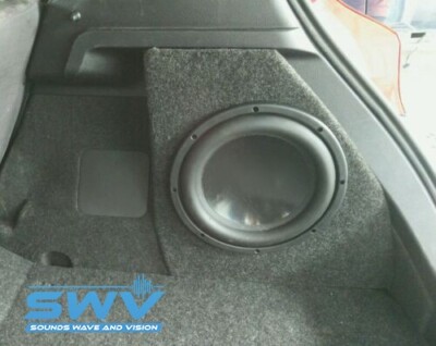 10inch fibreglass subwoofer box fits Toyota Corolla Hatch 2013 - 2017 ...