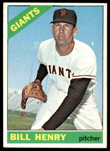 1966 Topps Bill Henry « San Francisco Giants #115 | eBay