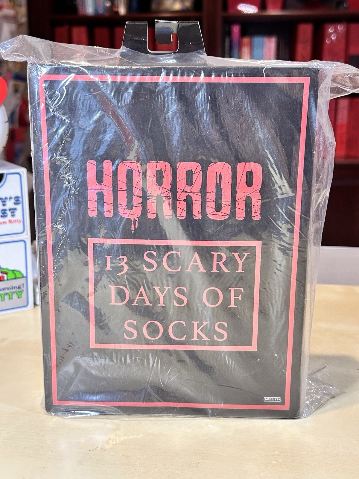 13 SCARY Days Of Socks HORROR Hot Topic NEW IT Exorcist The Conjuring ...