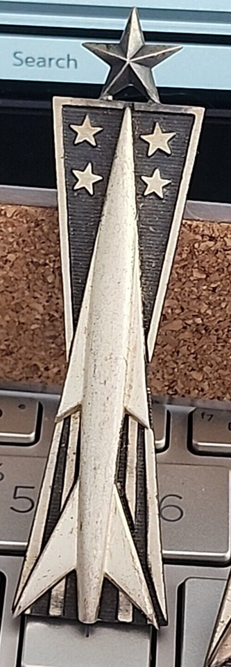 USAF Sterling Silver Missile Badge All 3 Set Made 1950s--SEE MORE IN ...