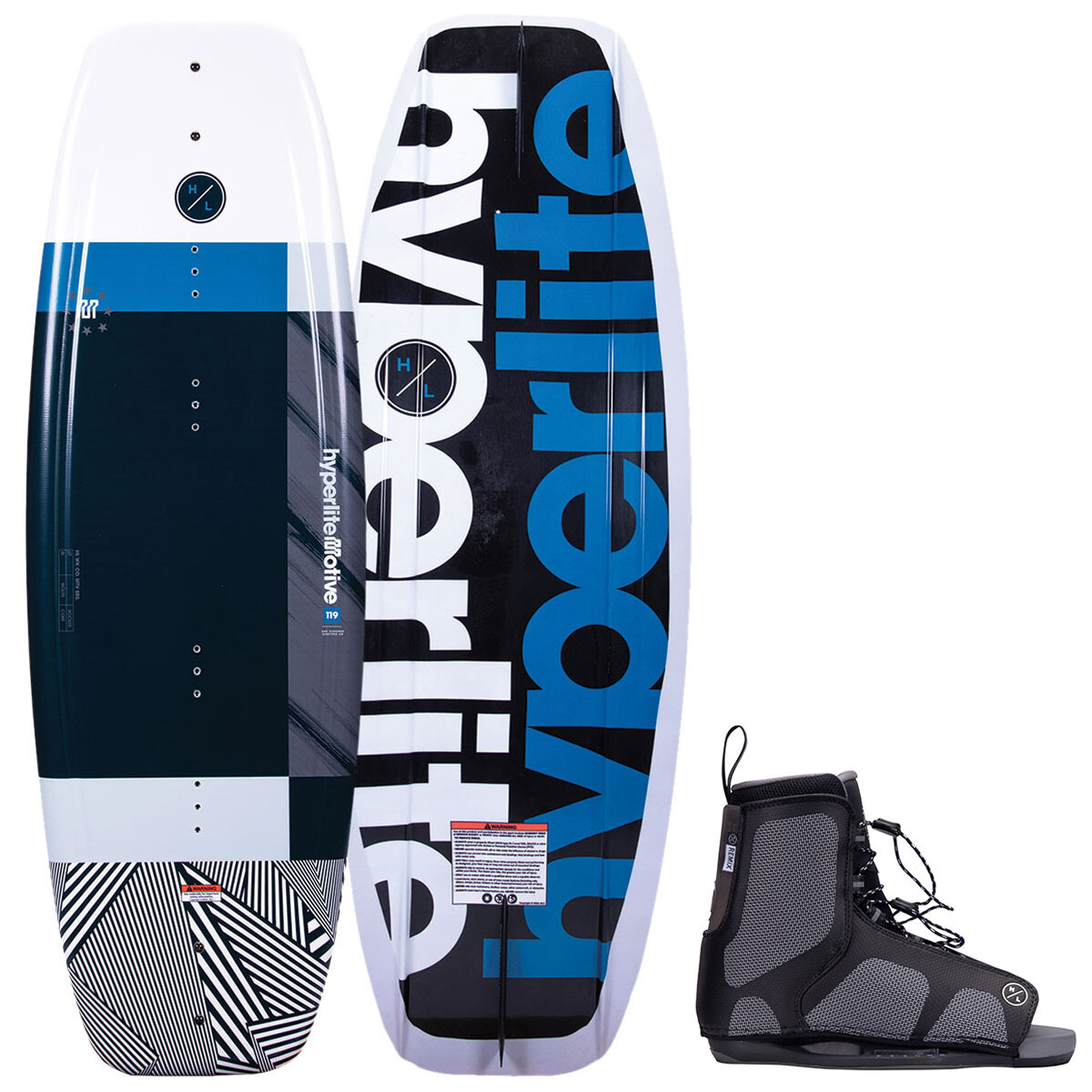 Hyperlite Motive Jr Wakeboard Package w/ Remix Bindings 2024
