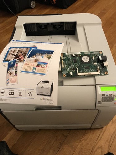 HP Color LaserJet Cp2025 Formatter Board Assembly Printer Cb494a Cb492 ...