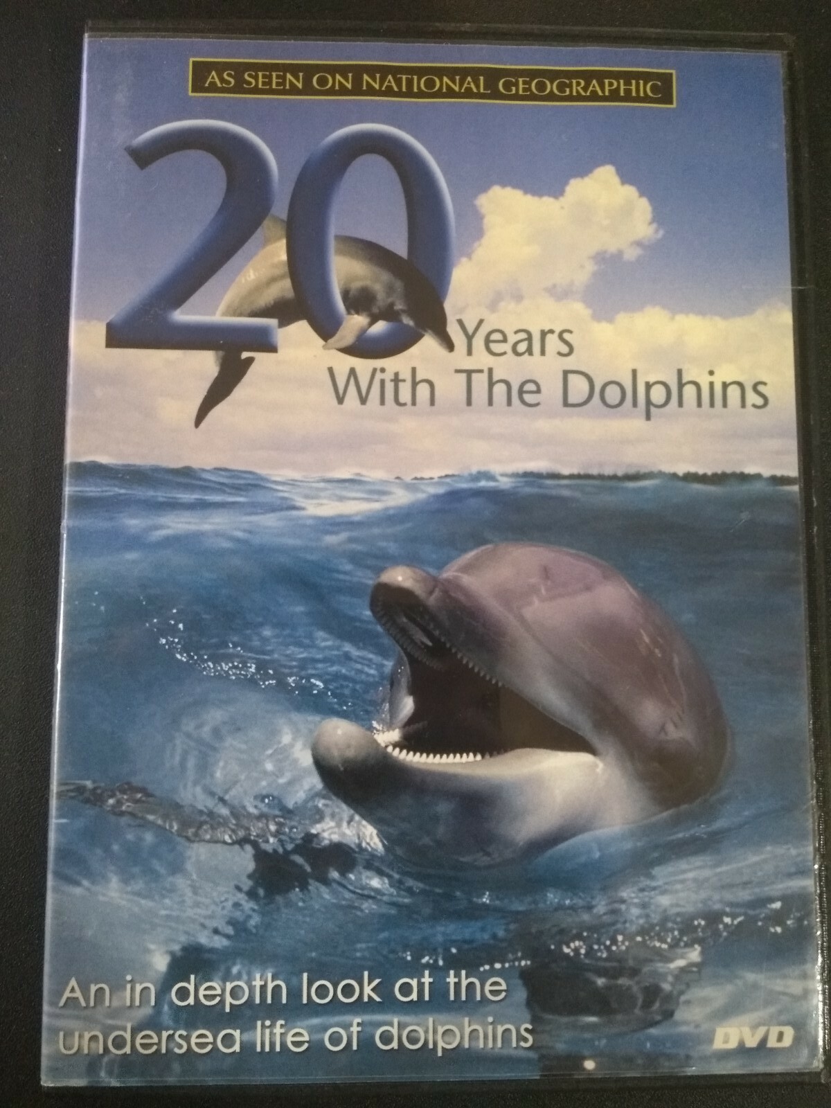 National Geographic 20 Years With The Dolphins DVD 2006 60 Minutes Slim ...