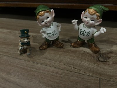 Irish Figurines: Hug Me I’m Irish, God Made Me Irish #1 And Hinge Box ...