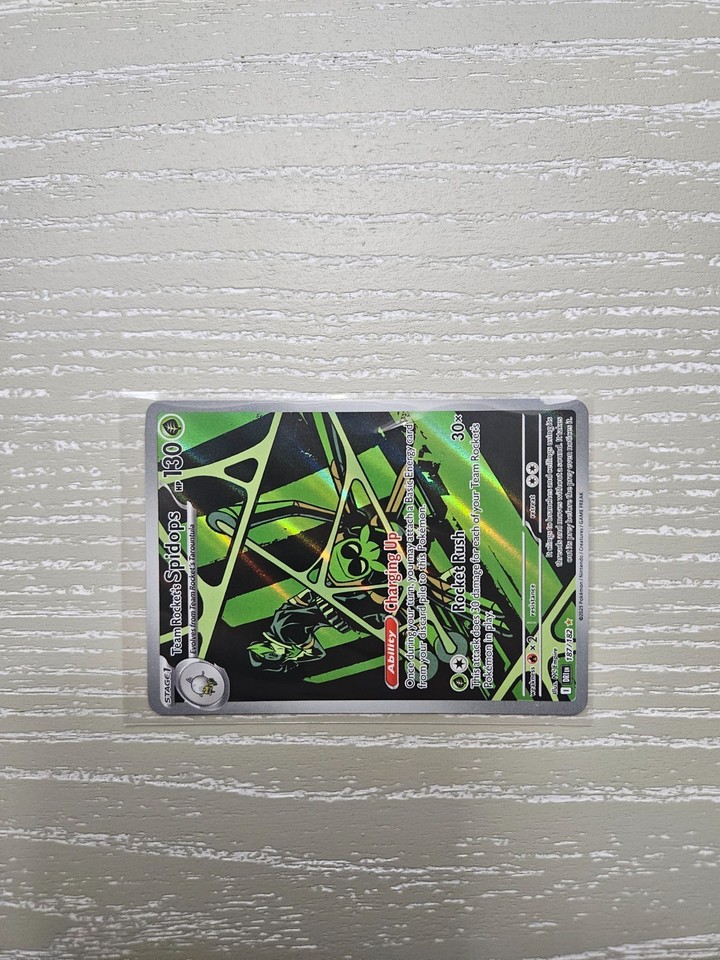 Team Rocket's Spidops 187/182 Sv10: Destined Rivals Holo | eBay