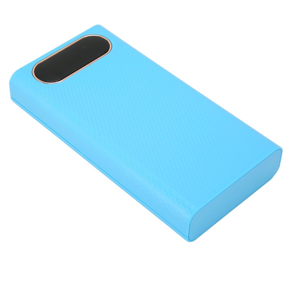 Blue 6x21700 Battery Power Bank Case Battery Box DIY Power Bank Box W ...