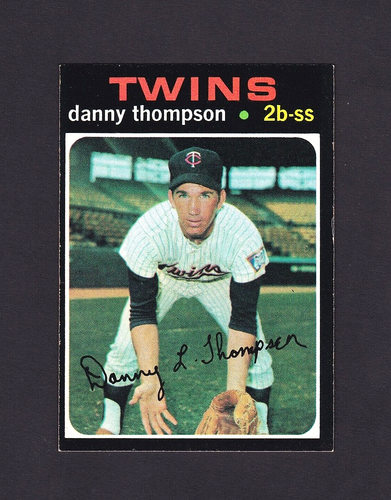 1971 Topps #127 Danny Thompson [RC] [EX/MT+] (2) | eBay