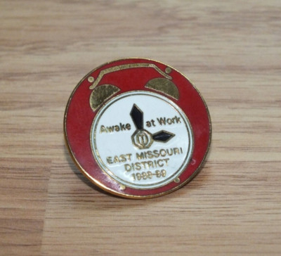 Awake at Work East Missouri District 1989 Collectible Optimist Lapel ...