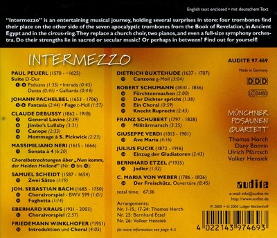 INTERMEZZO NEW CD 409410974695 | eBay UK