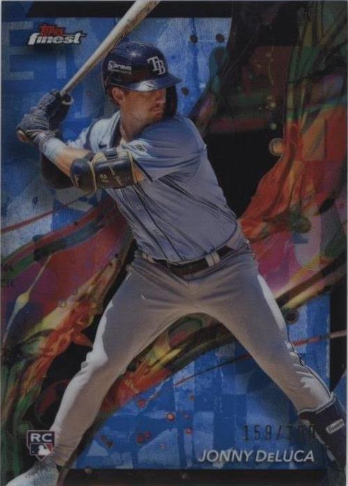 2024 Topps Finest - Common Jonny Deluca #7 Blue Refractor /200 (RC) for ...