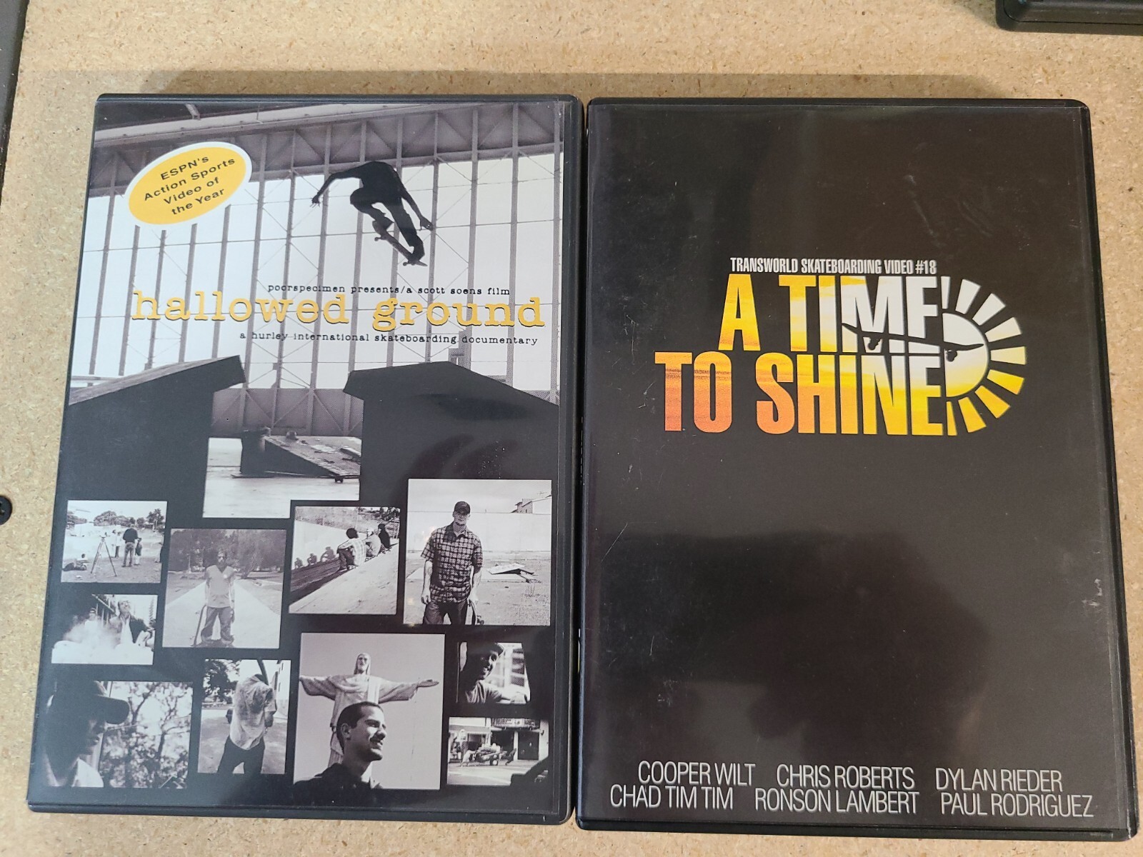 Hallowed Ground and a time to shine. Skateboard dvd's 674797803795| eBay