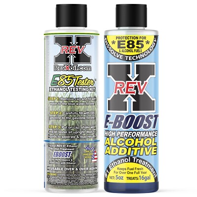 REV X E85 Tester + EBoost Ethanol Fuel Treatment Sample - #1 Ethanol ...