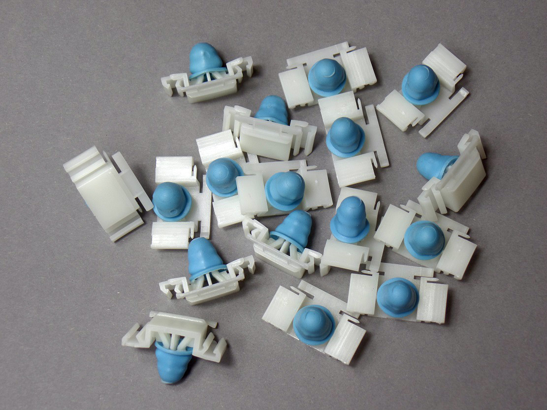 10x Zierleistenklammern Zierleiste Klammer Clips BMW E36 51132251394 ...