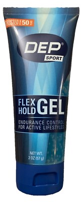 Dep Sport Flexible Hold Styling Gel 2 oz Endurance Control Active ...