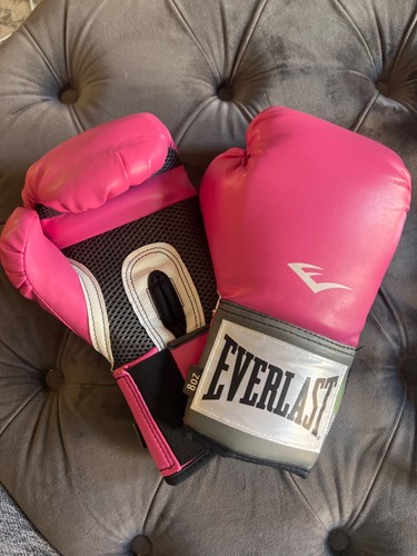 Everlast Pro Style Women's 8 oz. Pink Training Boxing Gloves One Size ...