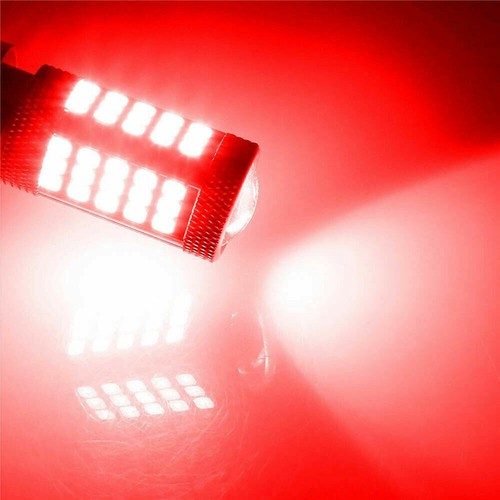 2x Red Strobe Flashing LED Brake Warning Light Bulbs For Nissan Altima ...