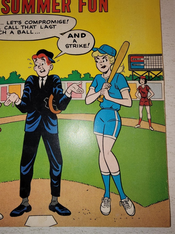 Archie Giant Series Silver Age 28 VF Betty & Veronica Summer Fun 1964 ...