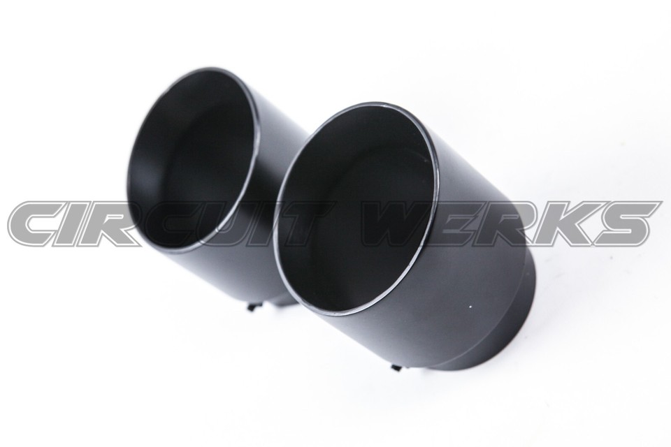 Circuit Werks 2015+ BMW F80 M3/F82 M4 Exhaust Tip Black Stainless Slip ...