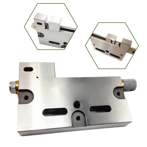 CNC Wire EDM Cut High Precision Vise Stainless Steel Jaw Opening Clamp ...