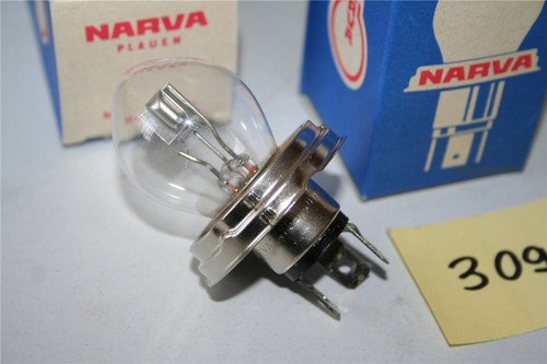 2 x NARVA 24V 55/50W R2 P45t lamp headlights special bulb bulb GDR | eBay