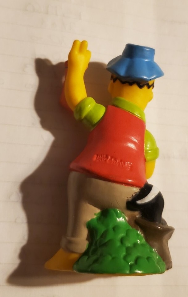 The Simpsons Family Camping Figure 1990 Matt Groening Homer Simpson | eBay