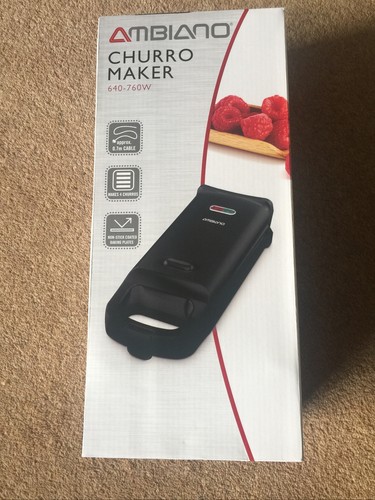 Ambiano Churro Maker Brand New In Box (Black) 4088600425719 | eBay