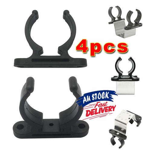 4pcs 38mm Oars Clips Black Multi Purpose Nylon Tube Holder Paddles ...