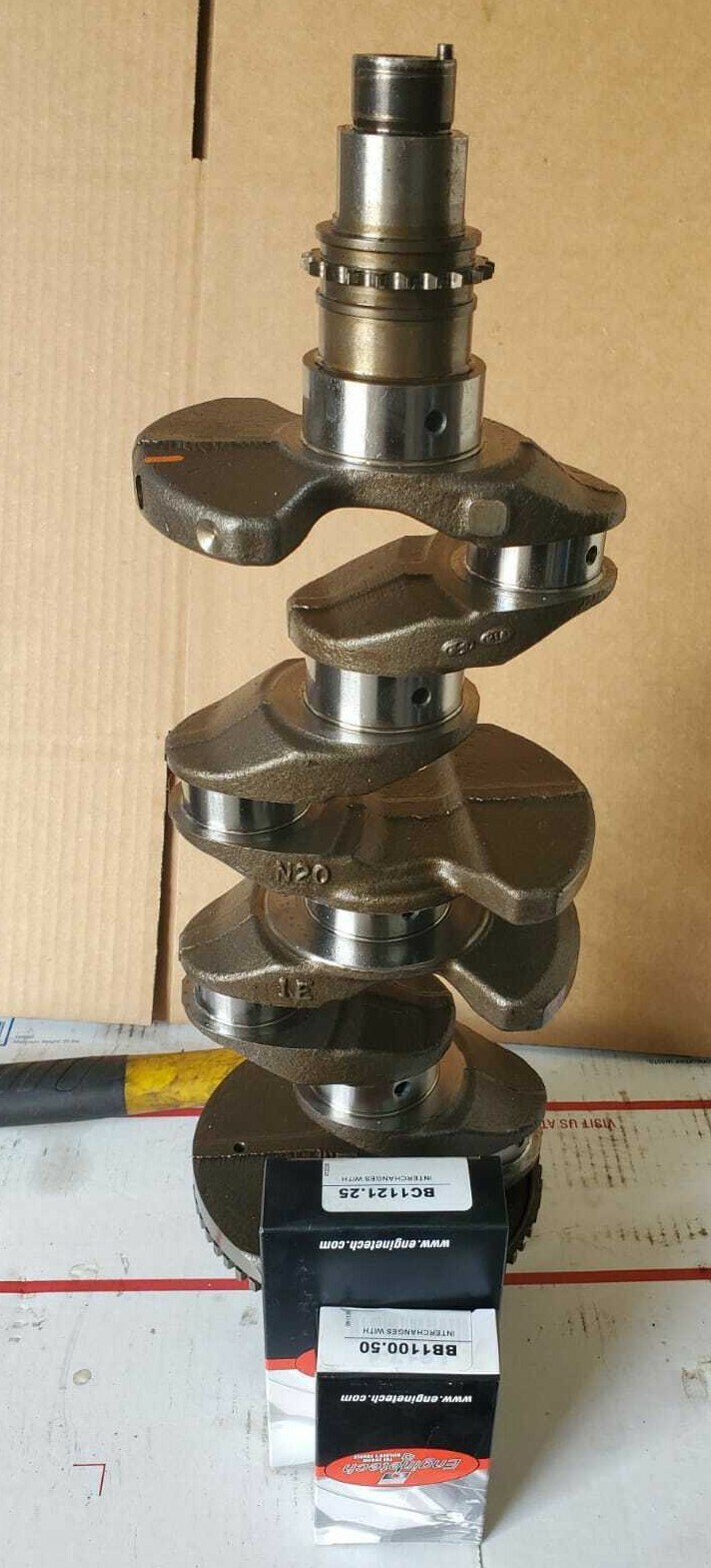 2013-2019 Hyundai Kia Soul 2.0L OEM Engine Crankshaft + Main & Rod ...