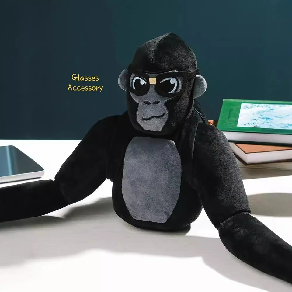 Gorilla Tag Monke Plush Doll Figure Monke Backpack Pencil Doll Toy Set ...