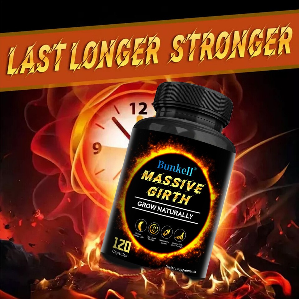 Male Enhancing Capsules Helpful Boost Strength Energy Booster 120 Pills ...