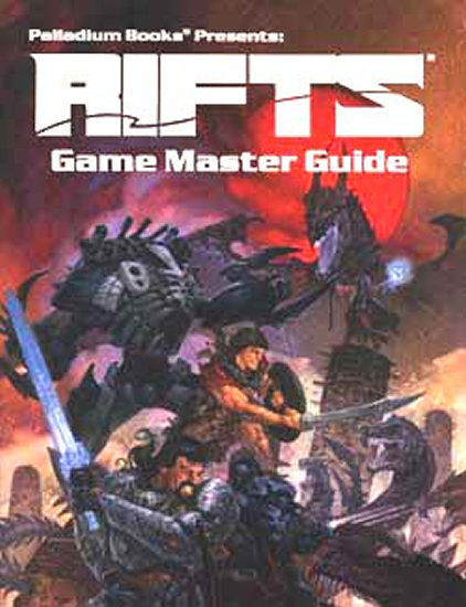 Rifts® Game Master Guide Hardcover $39.99 Value PLB0845HC Palladium ...