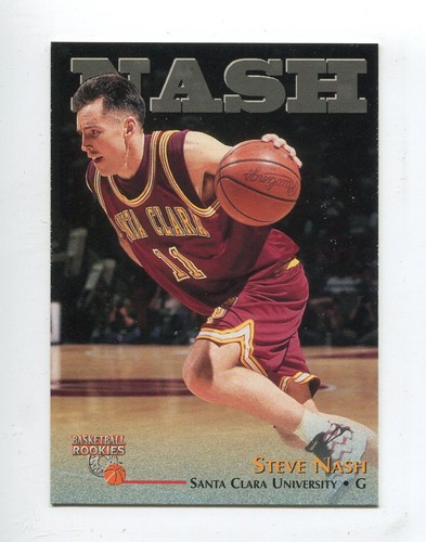 1996 Score Board Rookies #18 Steve Nash Santa Clara Broncos Rookie | eBay