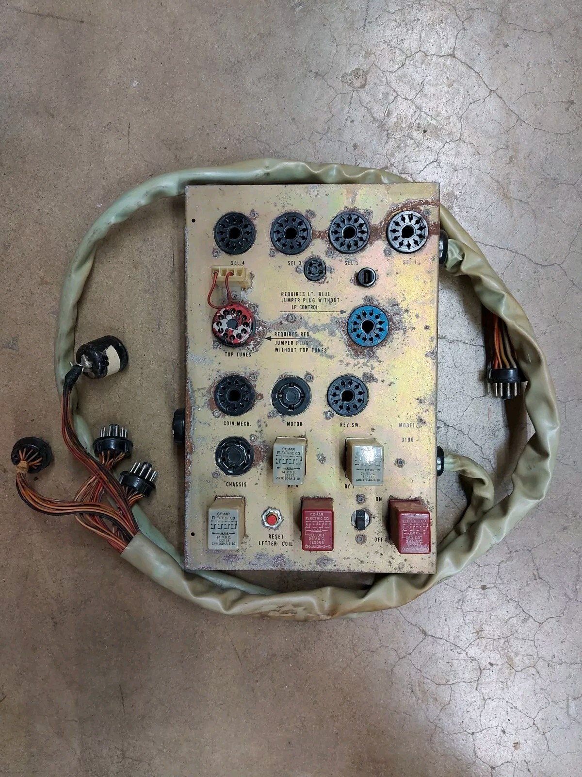 JUKEBOX WURLITZER 3100 JUNCTION BOX -/ relay Box UNTESTED | eBay