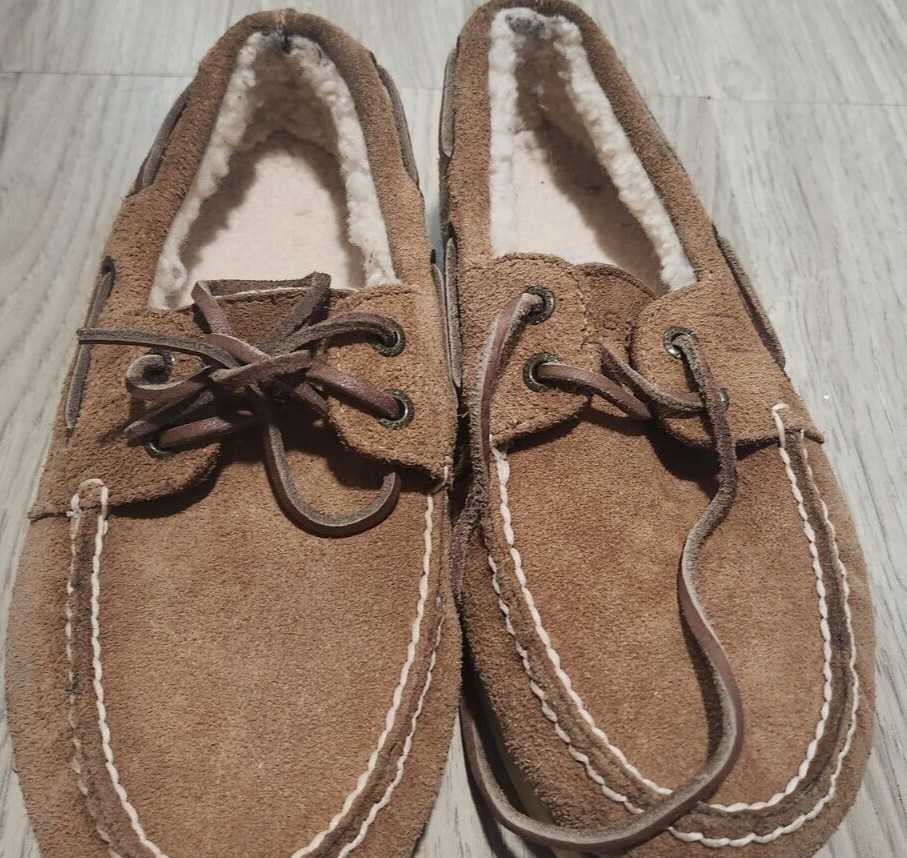 Brown Sperry Men's Slippers Size 8.5 | eBay