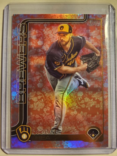 2025 Topps Series 1 Colin Rea #75 Flowers Holiday #40/50 | eBay