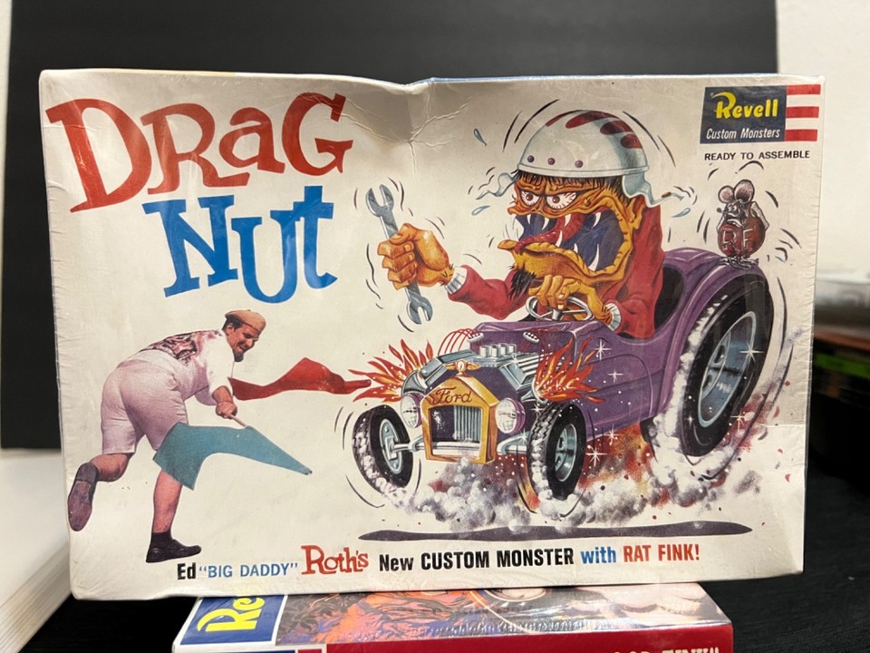 Revell Ed Big Daddy Roth's model Kits Rat Fink, Drag Nut, Robbin Hood ...
