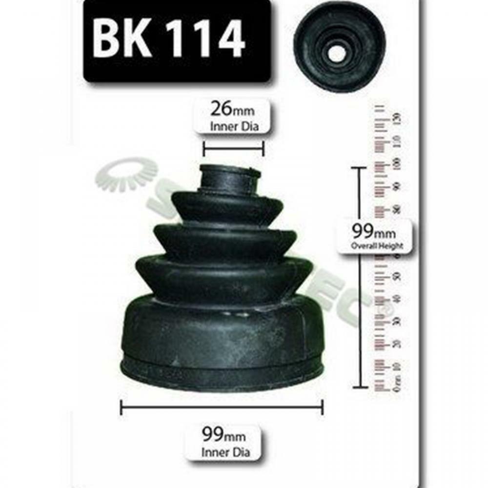 GENUINE SHAFTEC CV BOOT BK114 FOR MERCEDES SPRINTER 311 313 315 316 318 ...