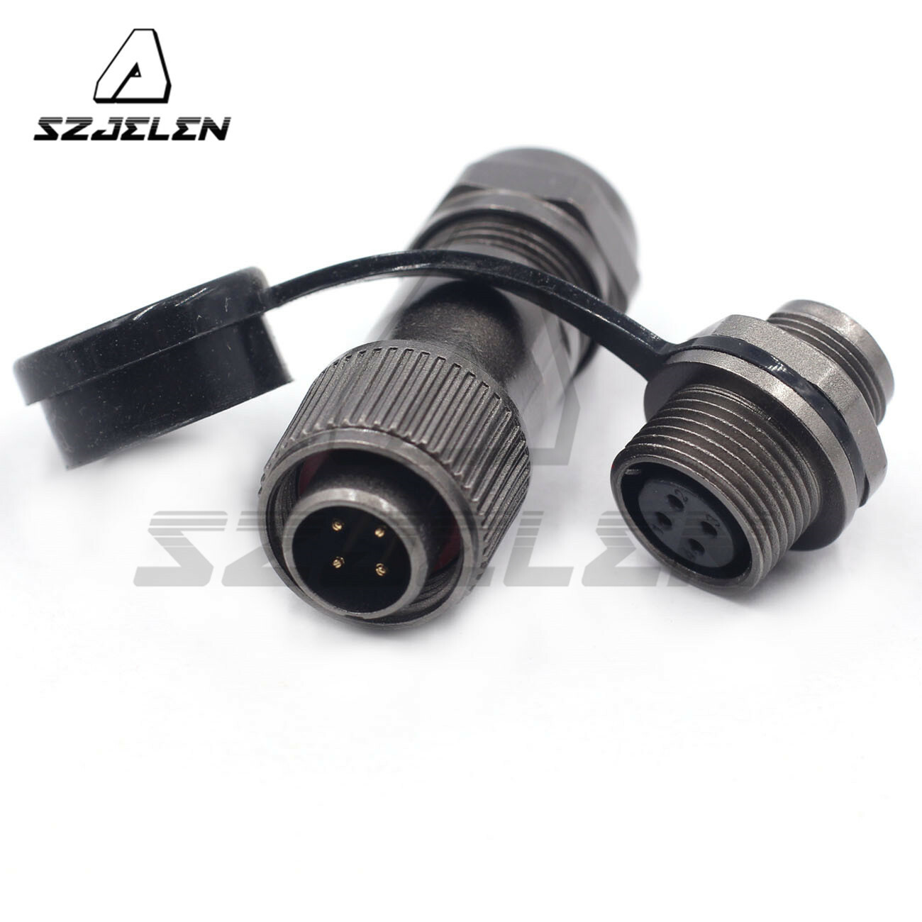 WEIPU ST12 12mm Waterproof 4Pin Aviation Connector Male Female IP67 5A ...