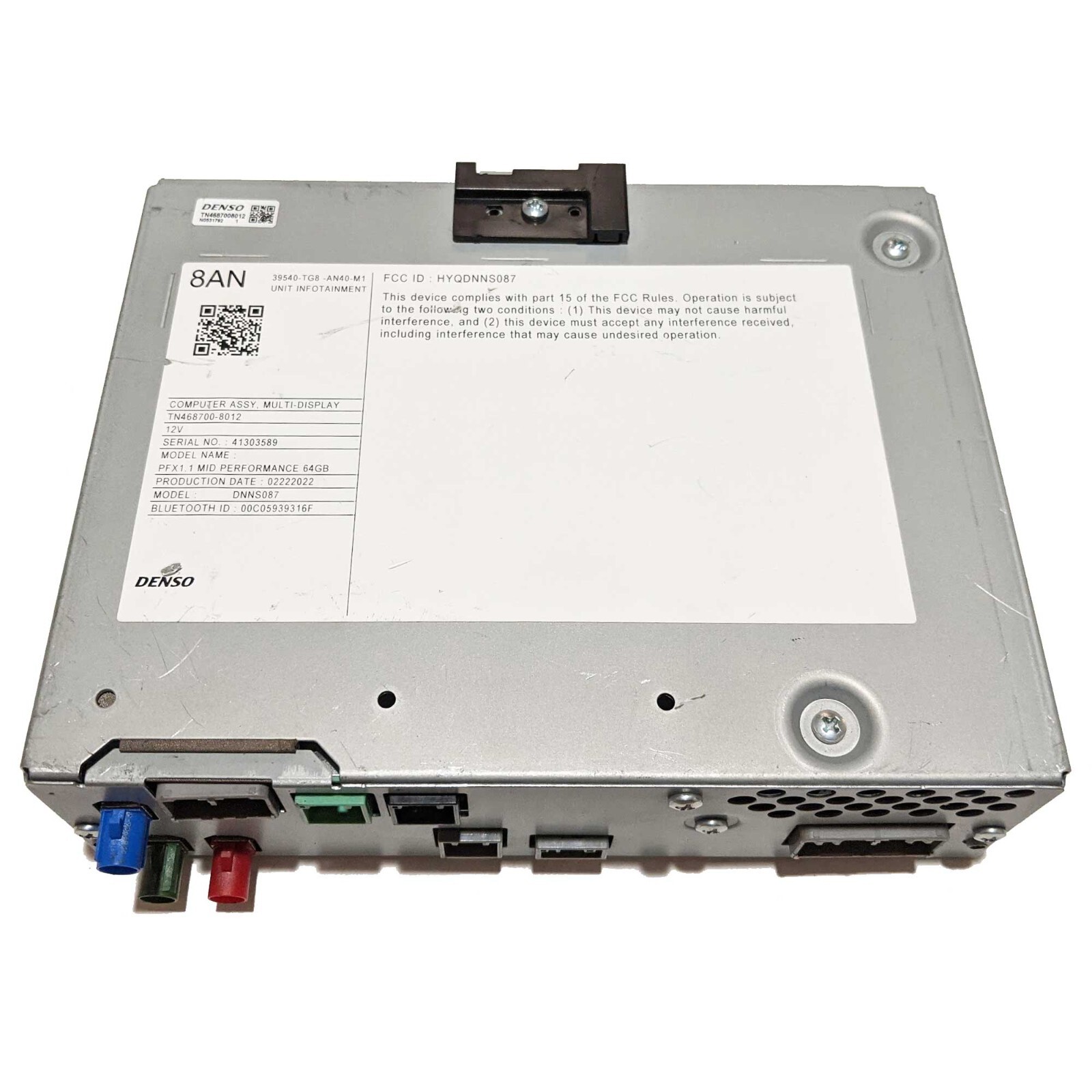 OEM Infotainment System Radio Receiver Control Module Honda Pilot ...