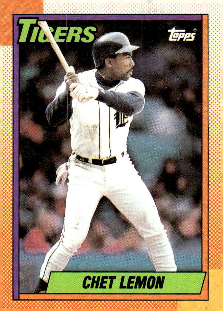 1990 Topps #271 Chet Lemon - Detroit Tigers | eBay