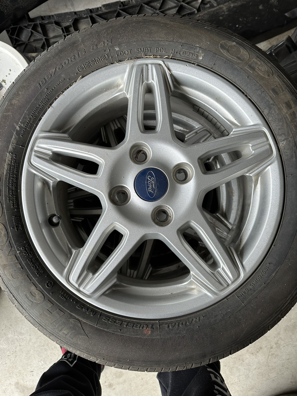 15" FORD FIESTA WHEEL RIM FACTORY OEM 10117 2017-2019 SILVER | eBay