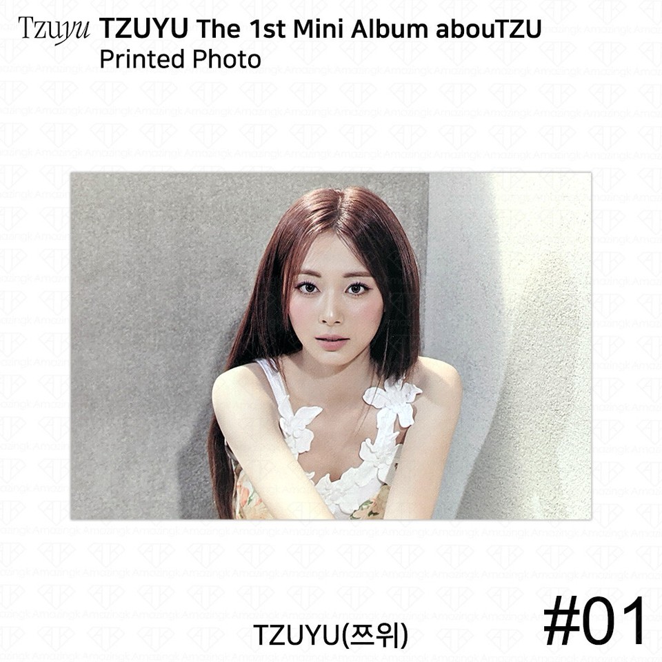 TWICE Tzuyu 1st Mini Album abouTZU Official Photocard Poster Film ...