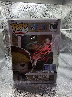 Signed by Ray Chase, One Piece - Corazon - NYCC Hot Topic Funko ...