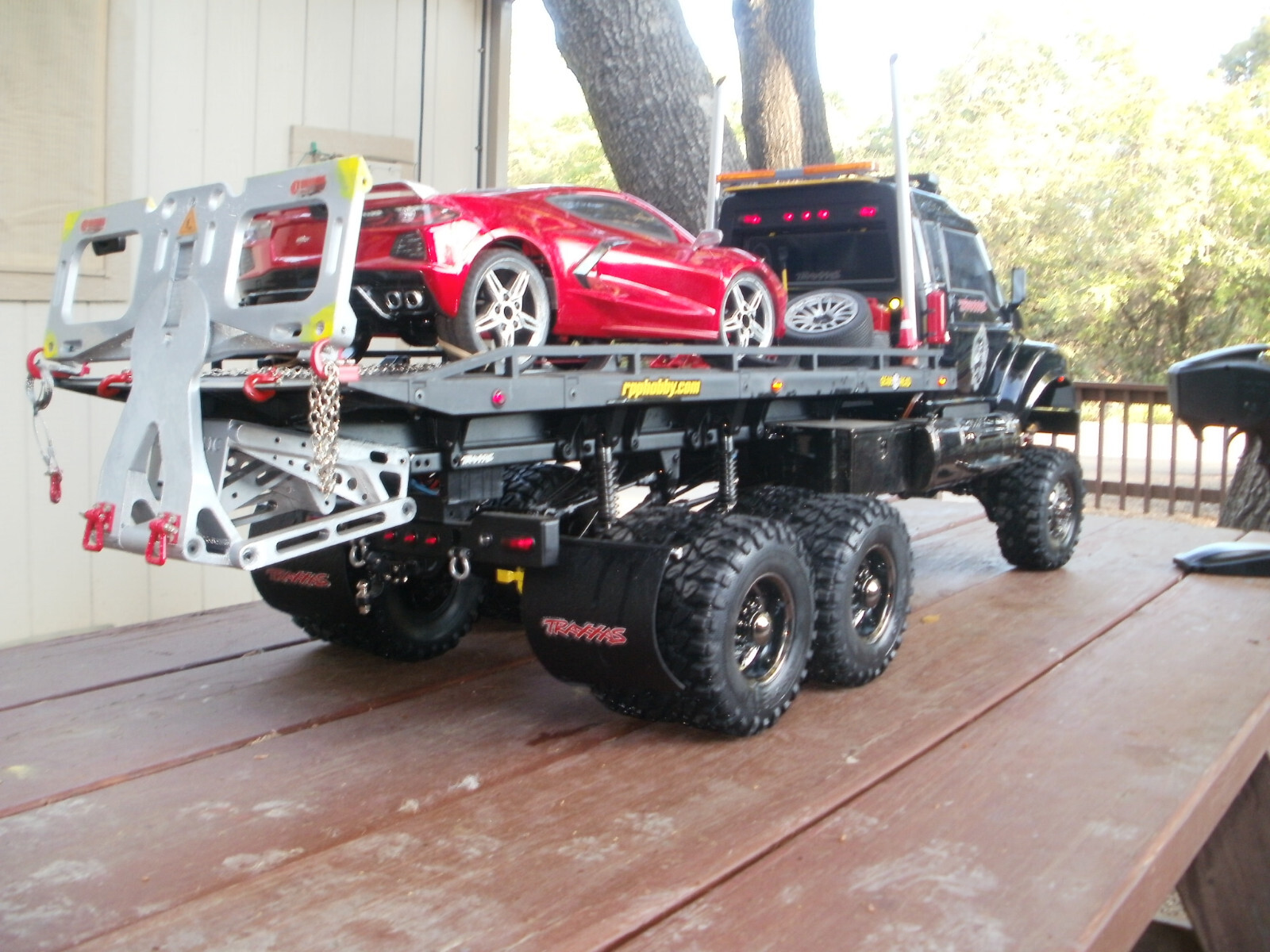 Traxxas TRX-6 Flatbed Ultimate RC Hauler with Winch 88086-84 | eBay