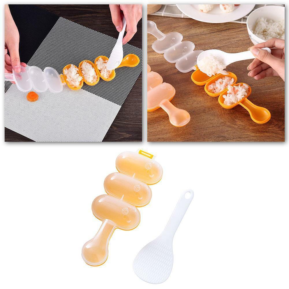 Rice Ball Molds Sushi Balls Maker Mould Spoons Kitchen Utensil O5W Tool ...