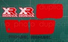 86' 1986 XR 200r xr200 7pc decals stickers number plates graphics ...
