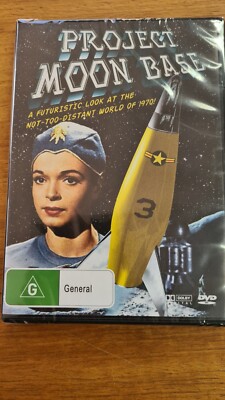 Project Moon Base NEW/sealed region 4 DVD (50s / 1953 sci-fi movie ...