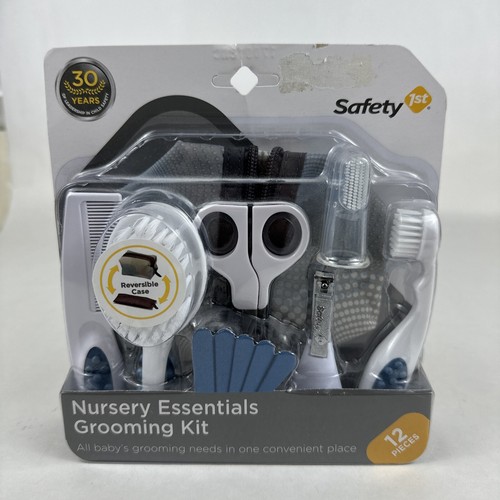 Safety 1st Nursery Essentials Grooming Kit White 12 Piece Set Blue ...