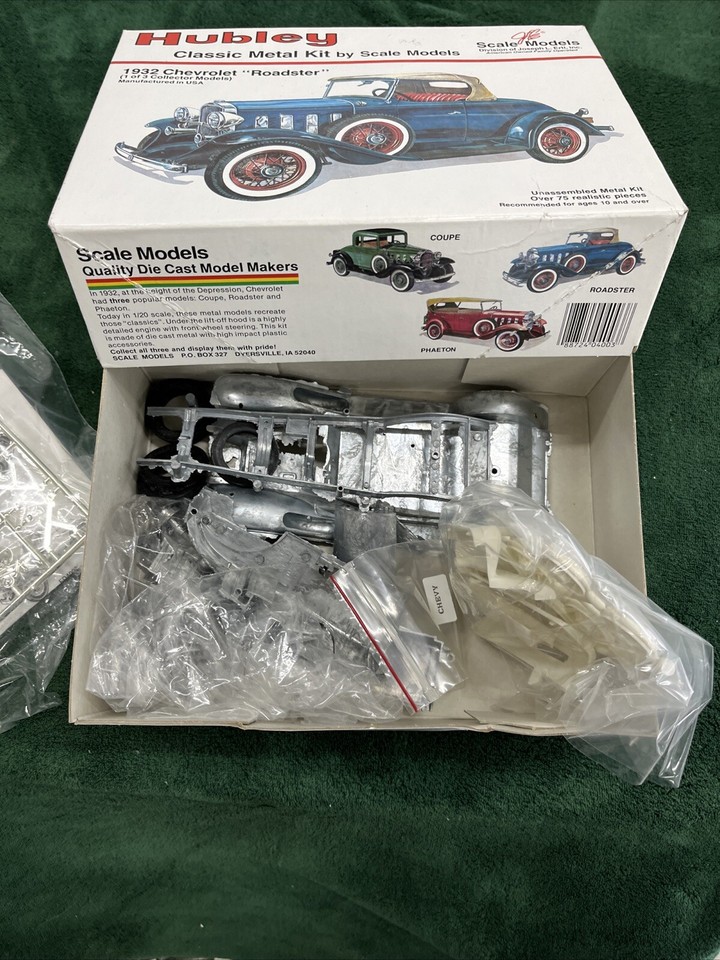 Hubley Classic Metal Kit 1932 Chevrolet Roadster #4003 | eBay